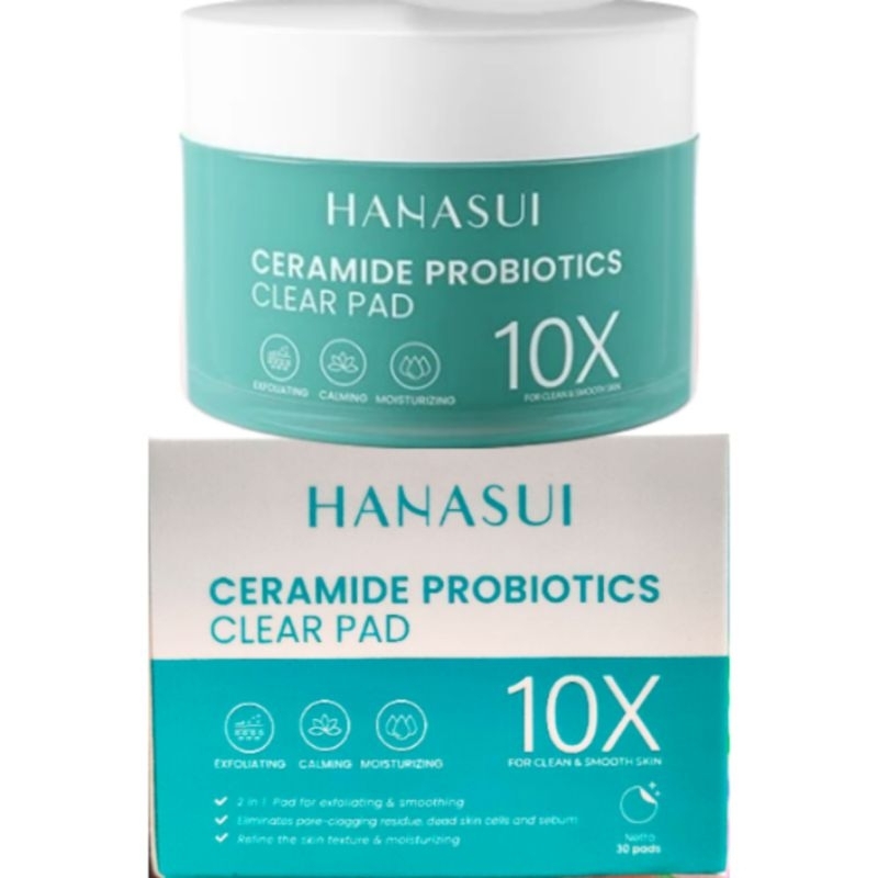 Jual Hanasui 10X Ceramide Pro Clear Pad | Shopee Indonesia