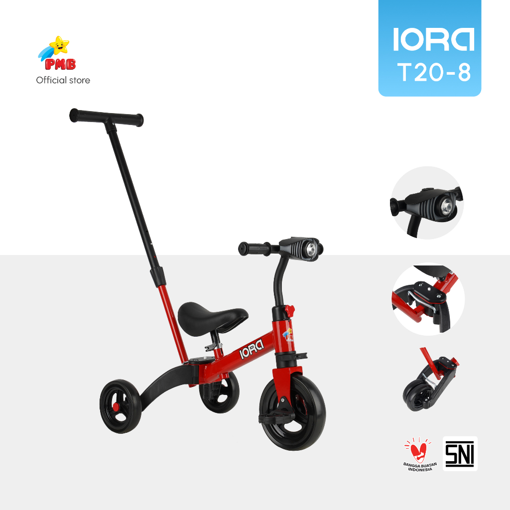 Jual Mainan Anak Sepeda Roda Tiga Iora T20-8 – PMB Toys | Shopee Indonesia