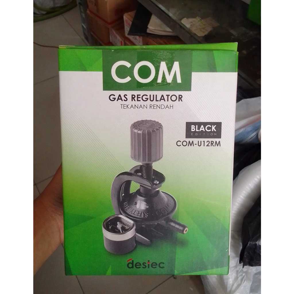 Jual DESTEC Gas Regulator U-12RM ( Pakai Meter ) SNI | Shopee Indonesia