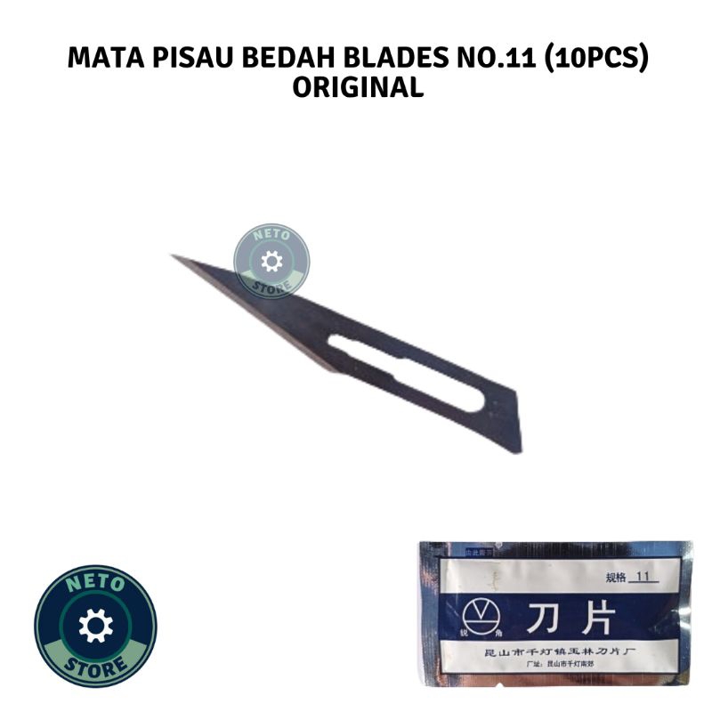 Jual MATA PISAU BEDAH BLADES NO.11 (10PCS) ORIGINAL | Shopee Indonesia