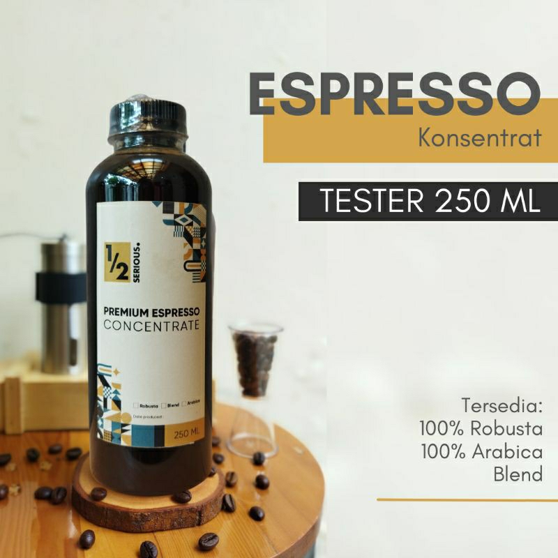 Jual Espresso Tester Espresso Instan Concentrated Coffee 250 ml Untuk ...