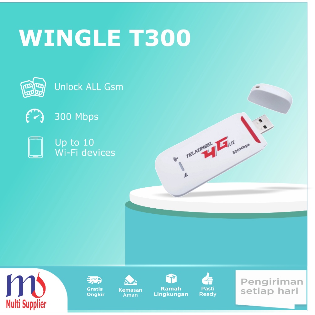 Jual KODE J59V Modem Wifi 4G Unlock Wingle All Operator GSM Bisa byu ...