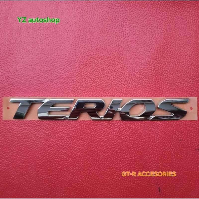 Jual Emblem Chrome TERIOS (2018-UP) | Shopee Indonesia