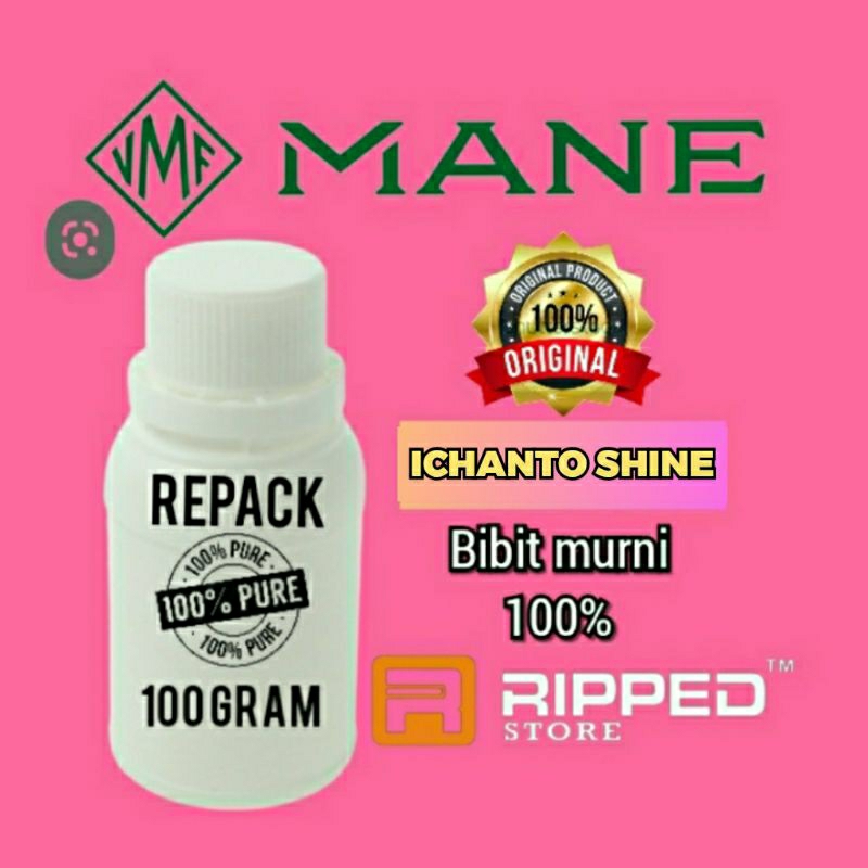 Jual Bibit Parfum Murni 100ML Ichanto shine by Mane | Non Alkohol ...