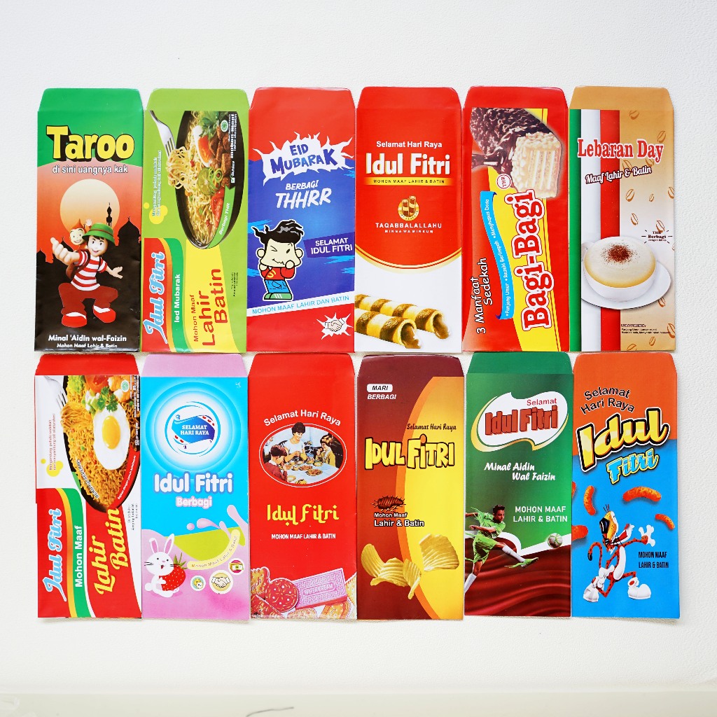 Jual Paket Grosir Snack Besar isi 50 Pack Amplop Lebaran | Shopee Indonesia