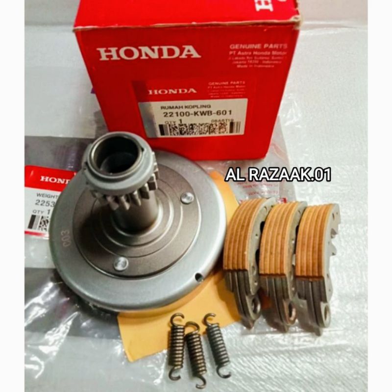 Jual Lonceng Kopling Blade lama+Kampas Ganda Honda Revo Absolute/Revo fit 110 Karbu (KWB ...