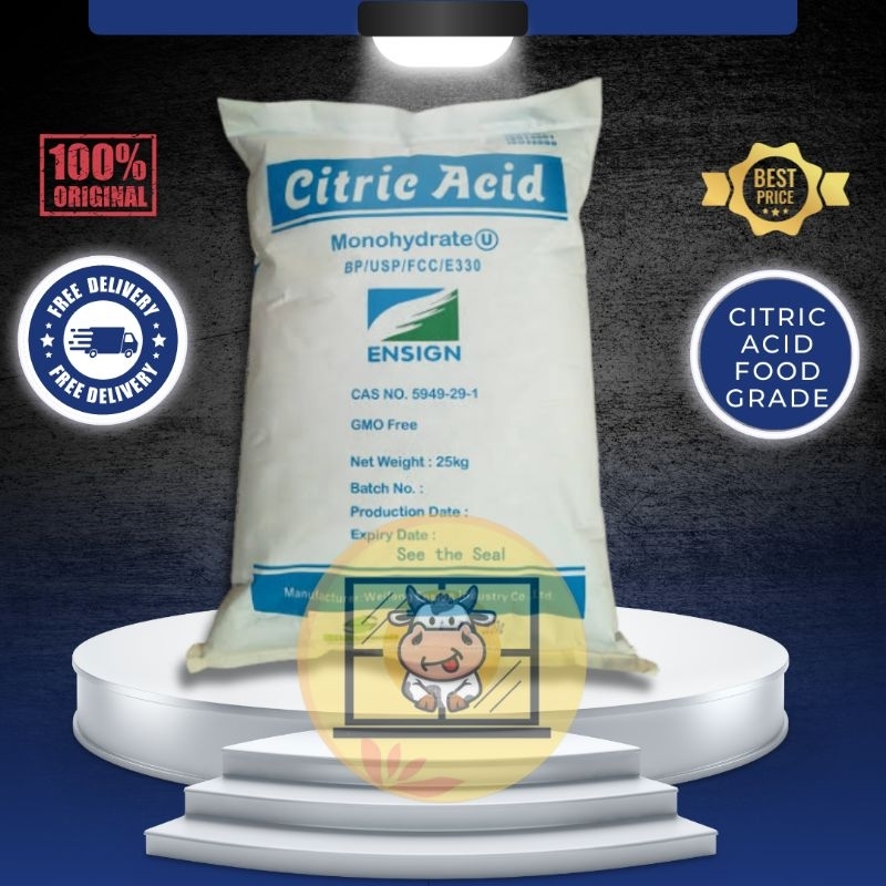 Jual Citric Acid - Asam Sitrat - Citrun - Sitrun - Asam Sitrun Repack ...