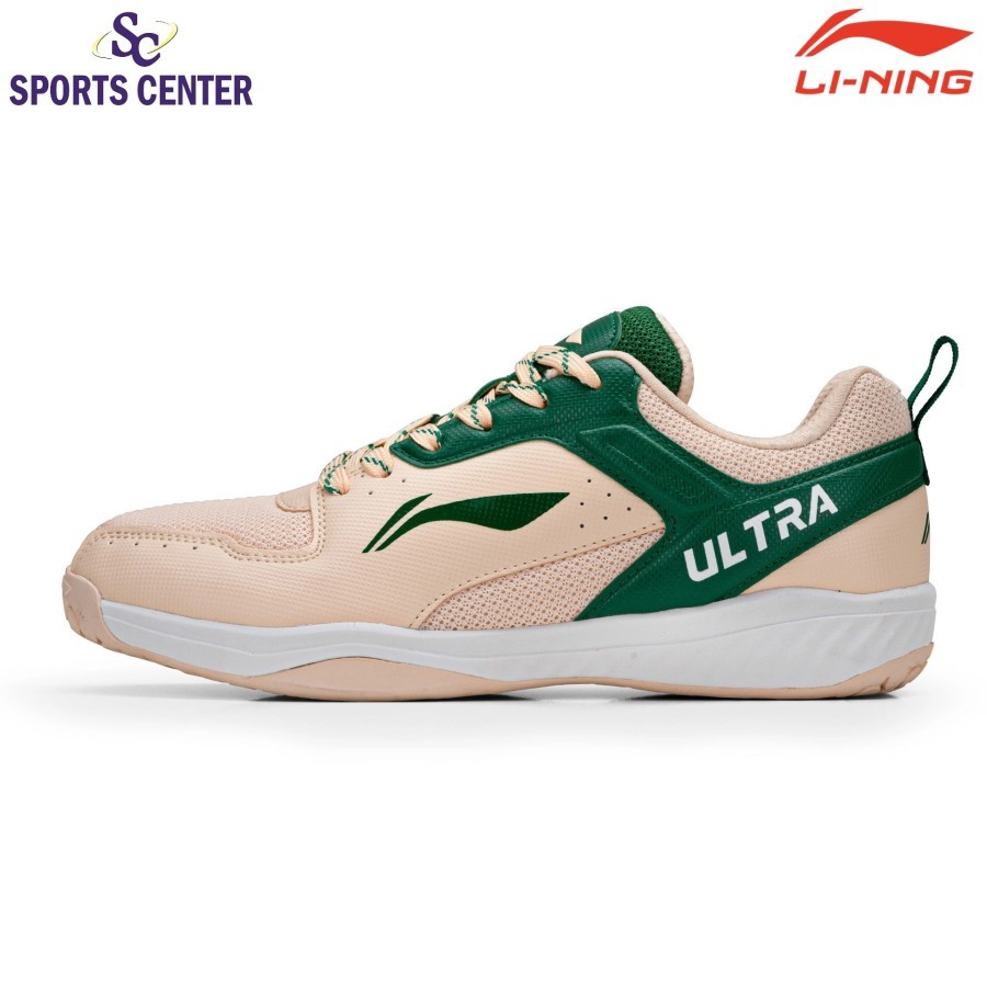 Jual New Sepatu Badminton Lining Ultra Speed AYTT043 Novelle Peach ...