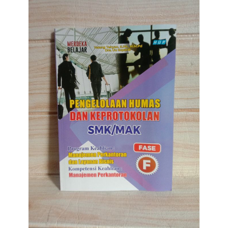 Jual Buku Paket SMK Pengelolaan Humas dan Keprotokolan Fase F Kurikulum ...