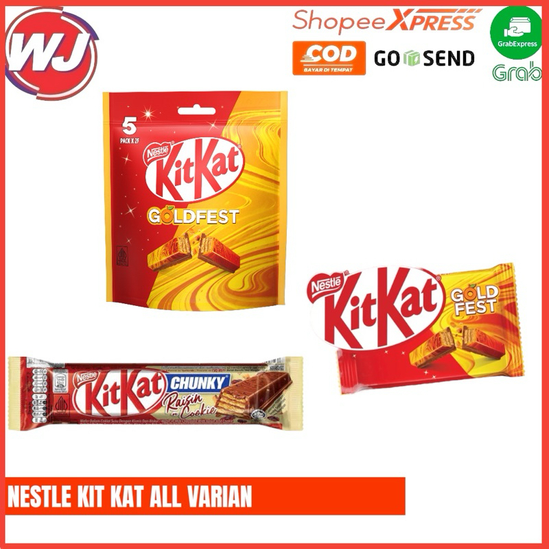 Jual NESTLE KIT KAT ALL VARIAN | Shopee Indonesia