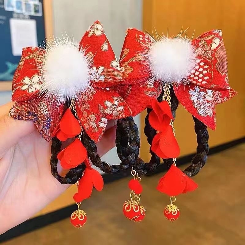 Jual Dassom Ready Banyak Motif 1pasang Jepit rambut Imlek Sincia 2024 ...