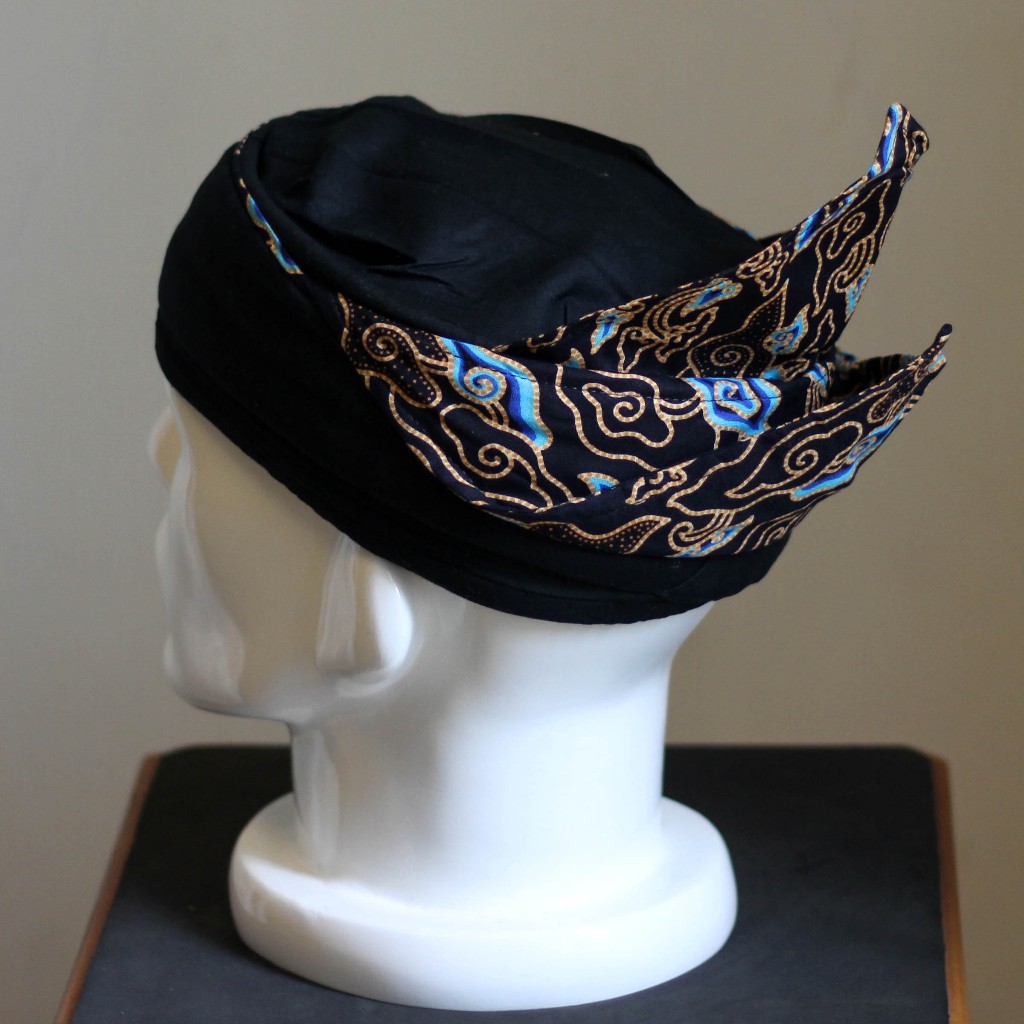 Jual Iket bendo topi tradisional khas sunda model makuta naga motif ...