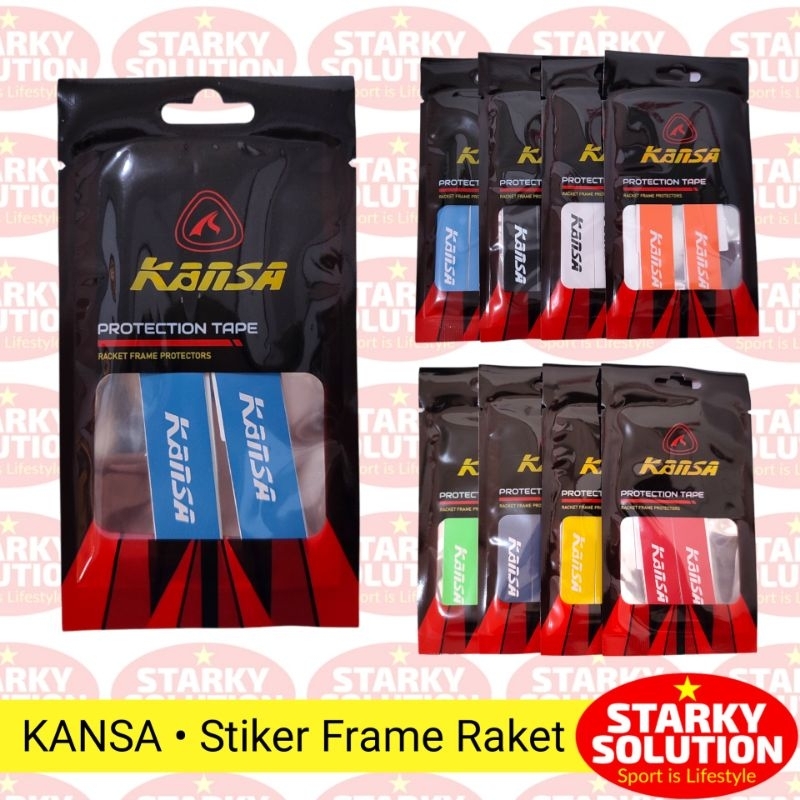 Jual Stiker Frame Raket KANSA K70 Pelindung Cover Frame Raket Badminton ...