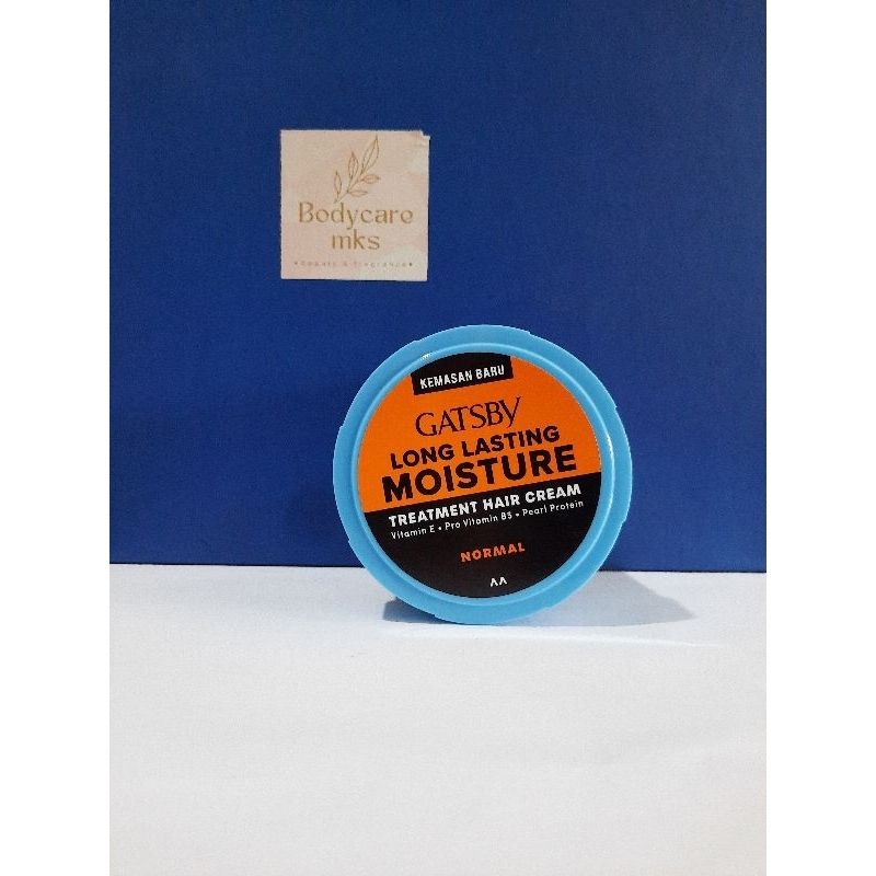 Jual Gatsby Long Lasting Moisture Treatment Hair Cream Normal-250g ...
