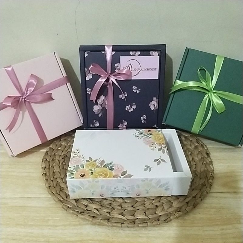 Jual Box Packing Hampers Hijab (Hanya Box Tanpa Hijab) | Shopee Indonesia