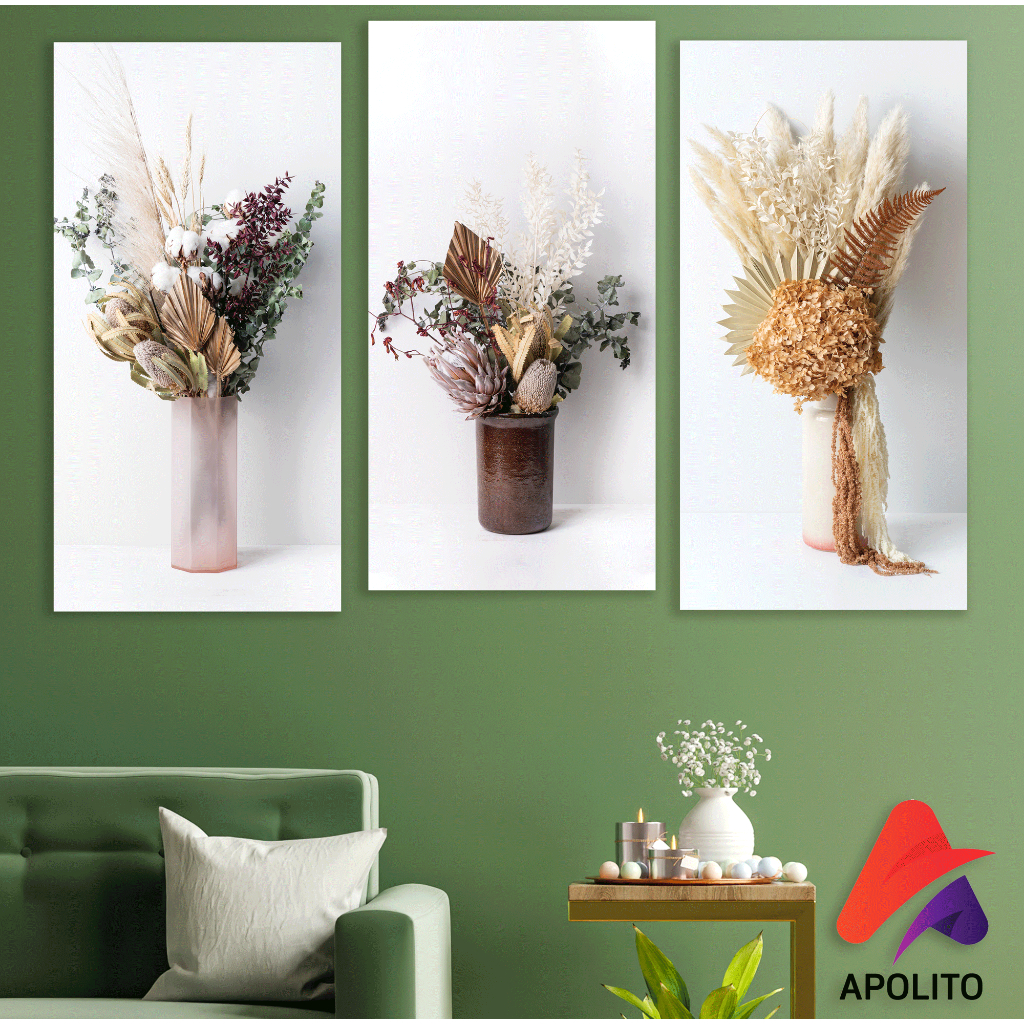 Jual HIASAN DINDING BUNGA RUSTIC FLOWER (15X30) AESTHETIC KAMAR ...