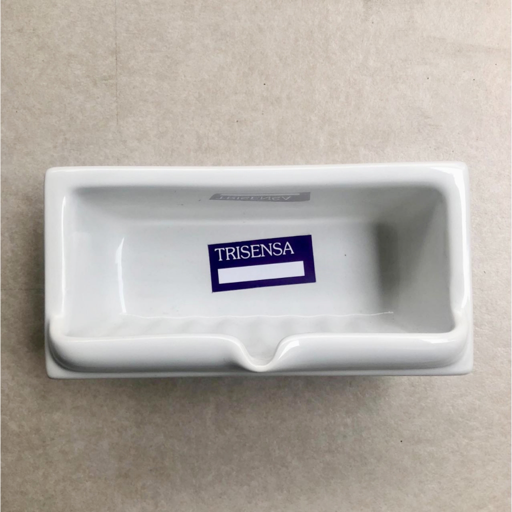 Jual Tempat Sabun Kotak Polos 11 X 22 1-White Trisensa | Shopee Indonesia