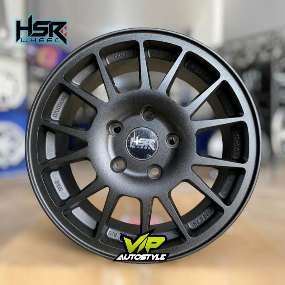 Jual Velg mobil R15 HSR FE02 black Racing Innova Xpander Ertiga ...