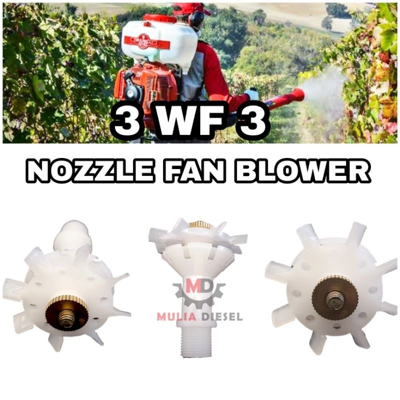 Jual Nozzle Fan Blower Plastik Semprot Sprayer Hama Blower 3WF3 2 TAK ...