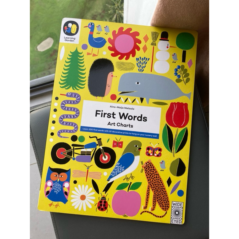 Jual Buku cerita anak FIRST WORDS ART CHARTS AINO MAIJA METSOLA ...