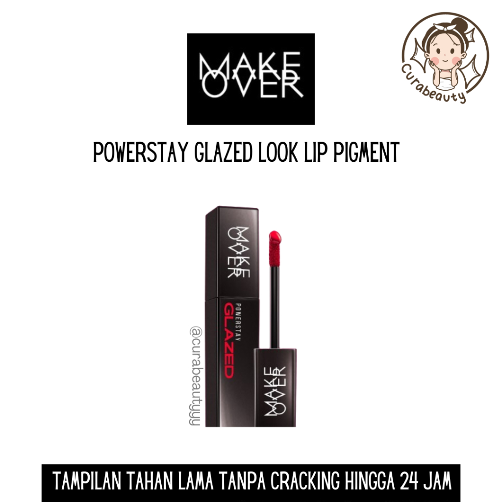 Jual MANADO MAKE OVER POWERSTAY GLAZED LOOK LIP PIGMENT | Shopee Indonesia