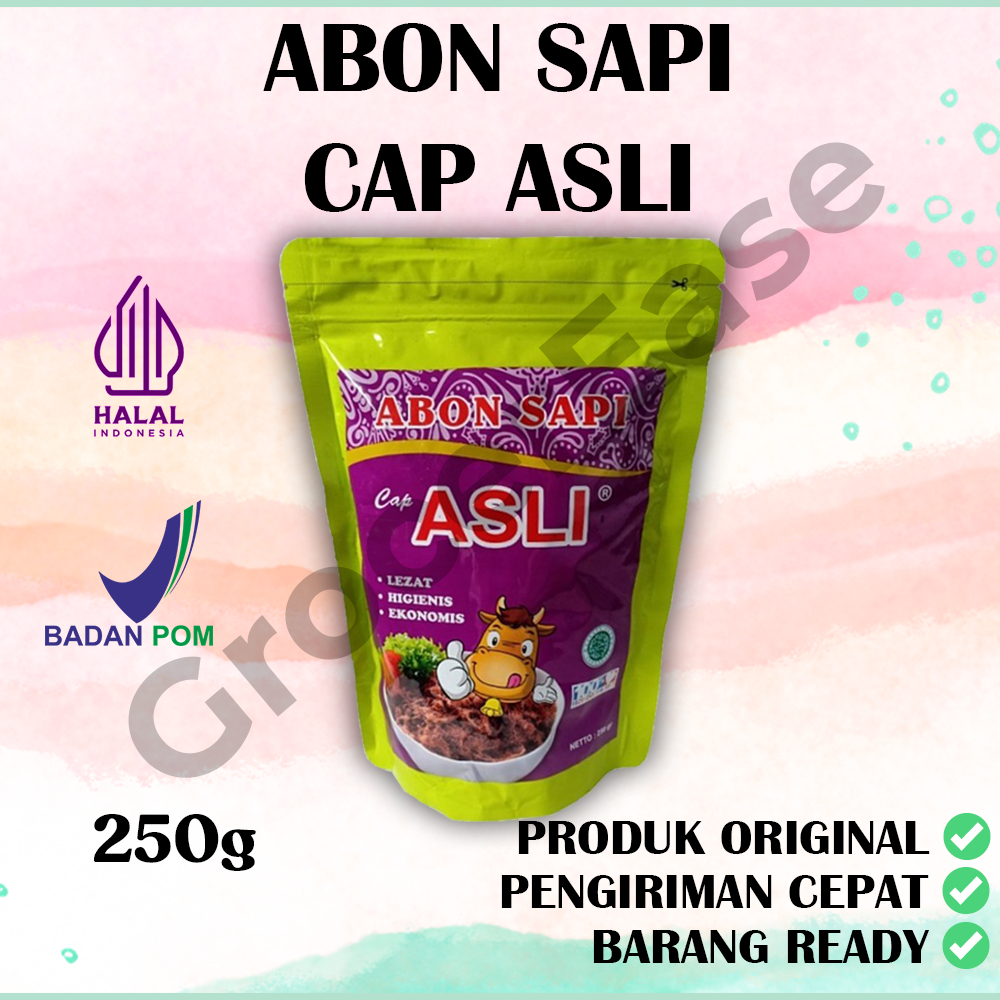 Jual ABON SAPI CAP ASLI RESEALABLE ZIPLOC DARI BOYOLALI Rasa Manis ...