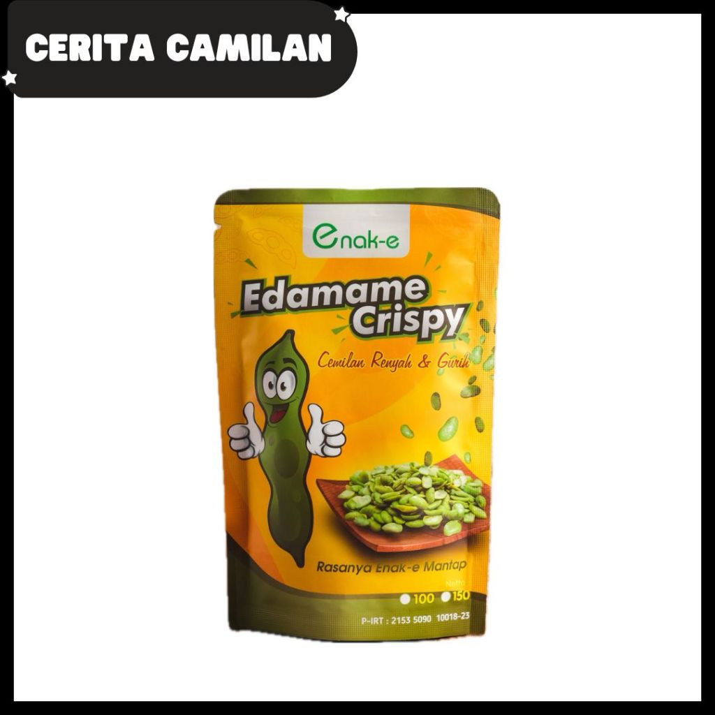 Jual Edamame Crispy Enake 100 gram | Shopee Indonesia