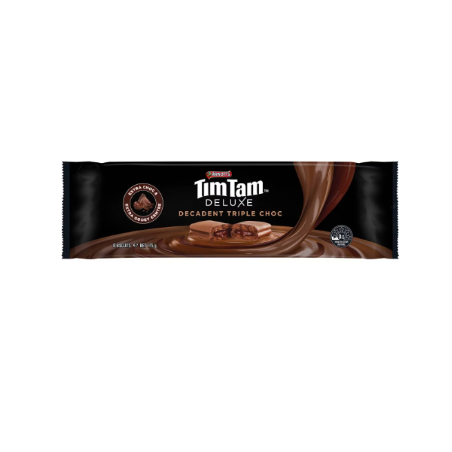 Jual Arnott's Tim Tam Deluxe Decadent Triple Choc Biscuits 175g ...