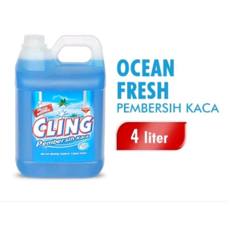 Jual CLING Pembersih kaca 4L 5L | Shopee Indonesia