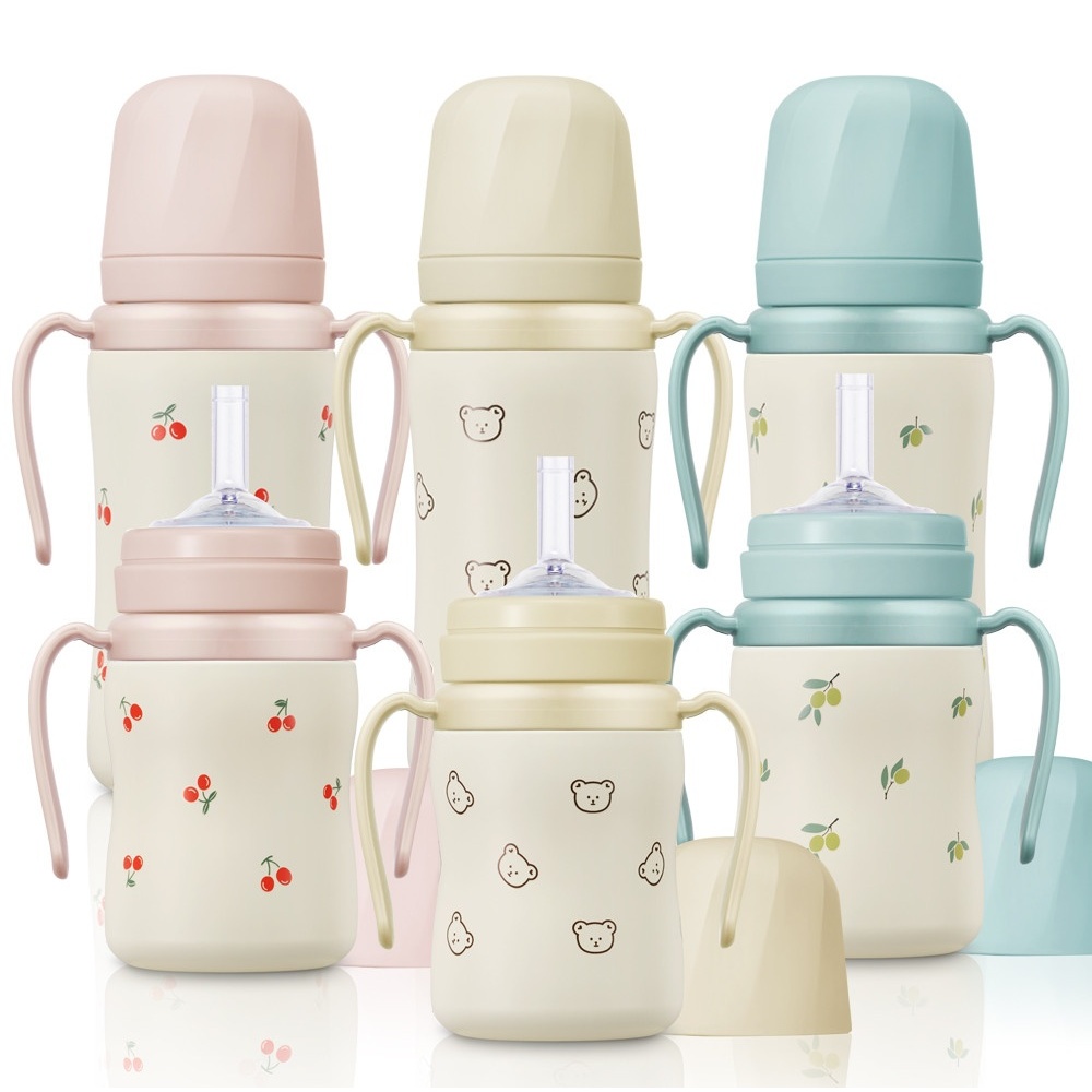 Jual Grosmimi Stainless Straw Cup new botol minum sedotan | Shopee Indonesia