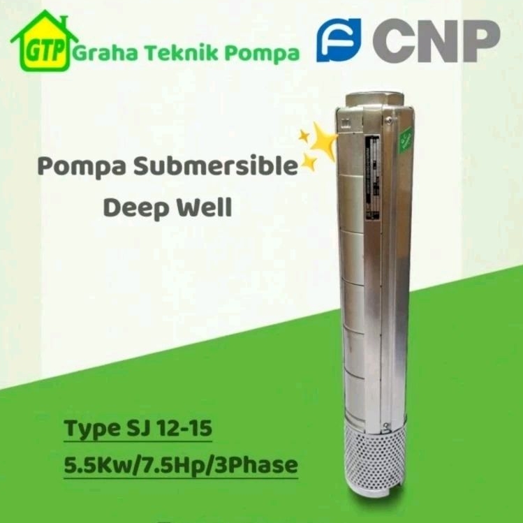 Jual CNP Pompa Submersible Deep Well Pompa Satelit Pompa Sumur Dalam SJ ...