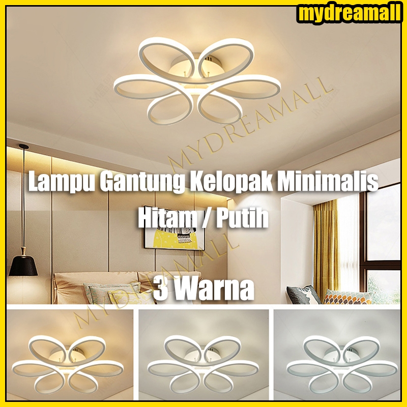 Jual 【Termurah】COD 3 Colors Lampu Plafon LED Ceiling Light Lampu Hias ...