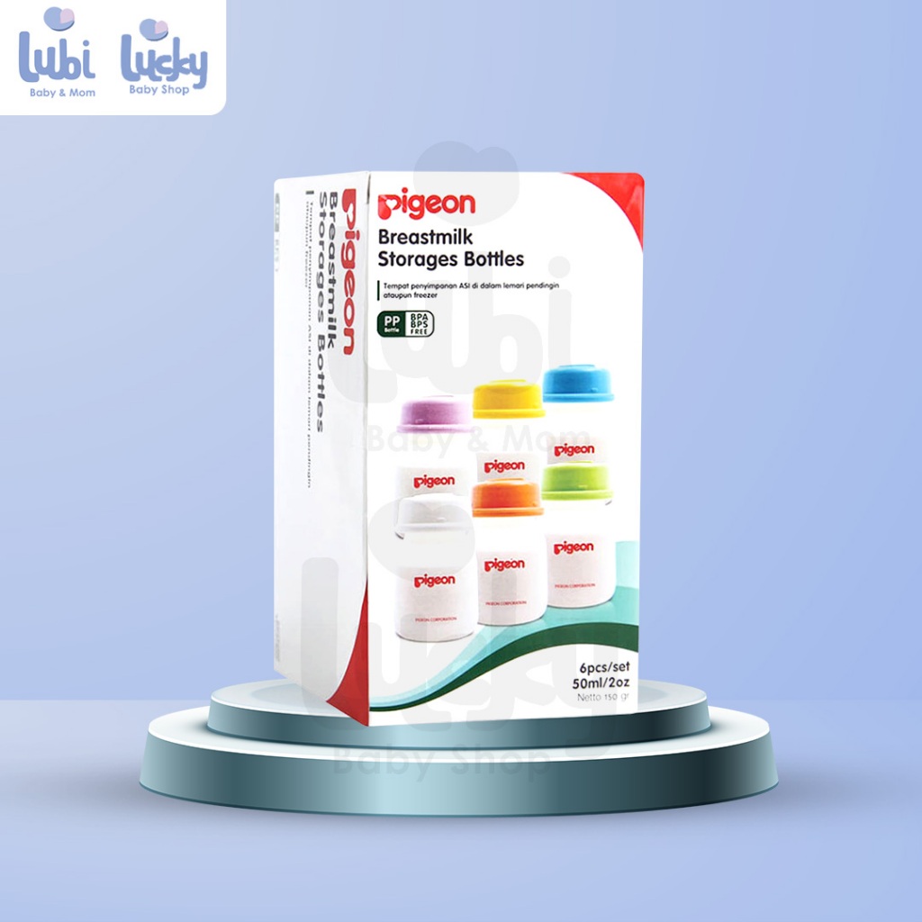 Jual PIGEON BREASTMILK STORAGE BOTTLE PP RP 50 ML | Shopee Indonesia