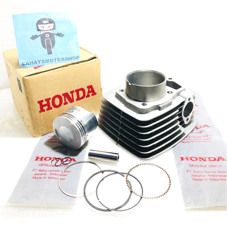 Jual BLOCK CYLINDER BLOK SEHER ASSY SET KOMPLIT RING SEHER PISTON KIT HONDA TIGER 12100-KCN-003 ...