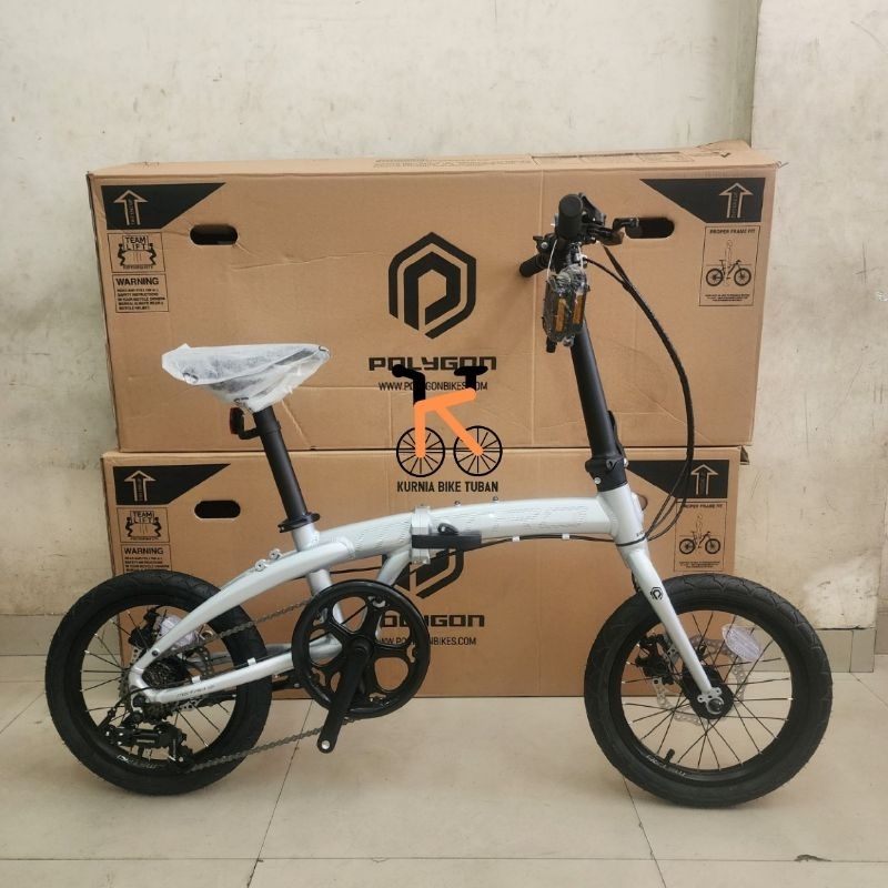 Jual Sepeda Lipat 16 POLYGON METRO Folding Bike | Shopee Indonesia