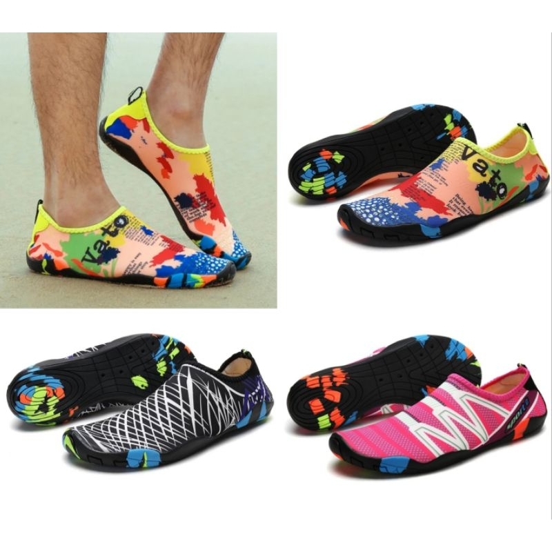 Jual Sepatu Pantai Diving Snorkling Renang Sepatu Sepeda Olahraga Air ...