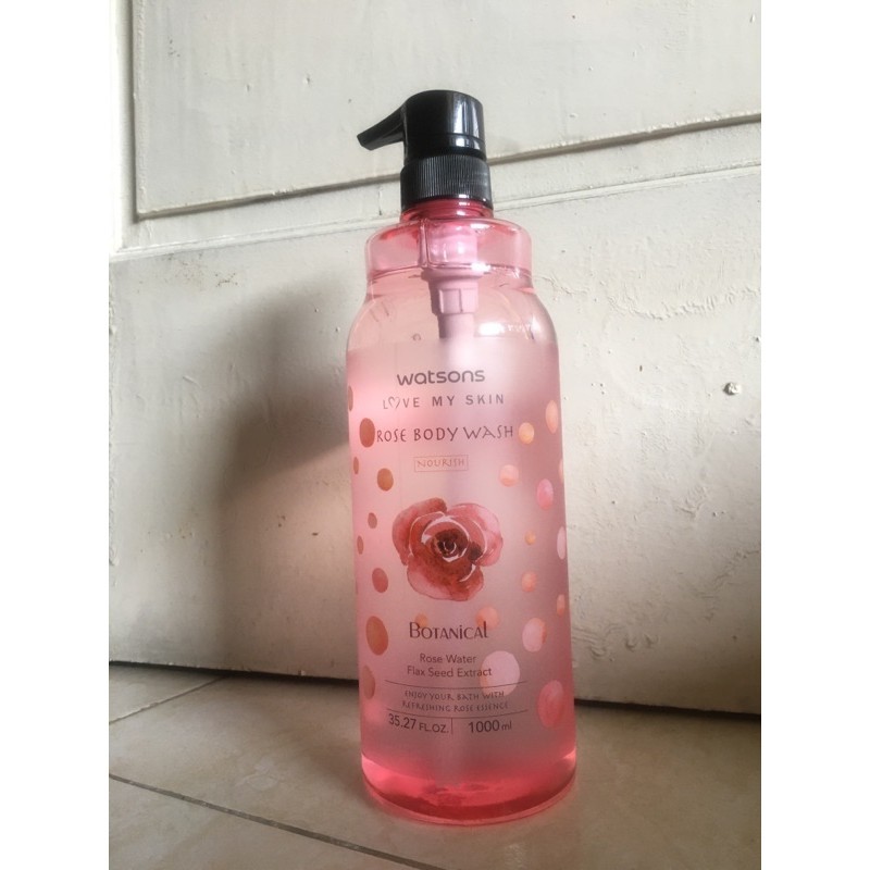 Jual Watsons Body Wash Rose 1lt | Shopee Indonesia