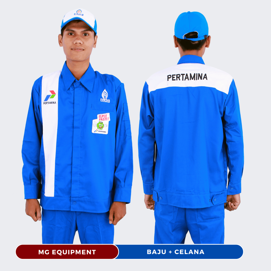 Jual Setelan Baju Seragam Elpiji SPBE Lengan Panjang | Shopee Indonesia