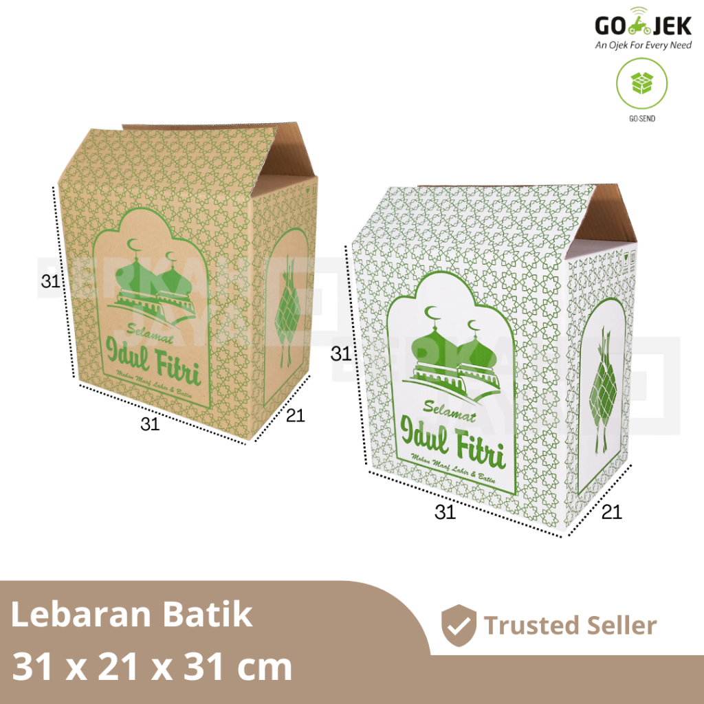 Jual Kardus Parcel/Dus Sembako/Box Kue Kering/Paket Lebaran 31 x 21 x ...