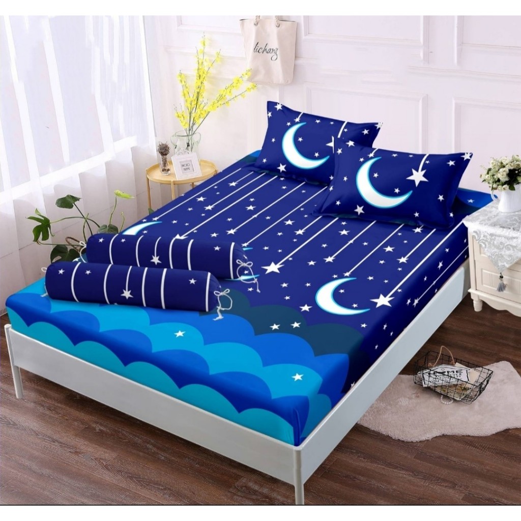 Jual SEPRAI HOMEMADE KARAKTER UK 180 160 120 SPREI MOTIF AESTHETIC ...