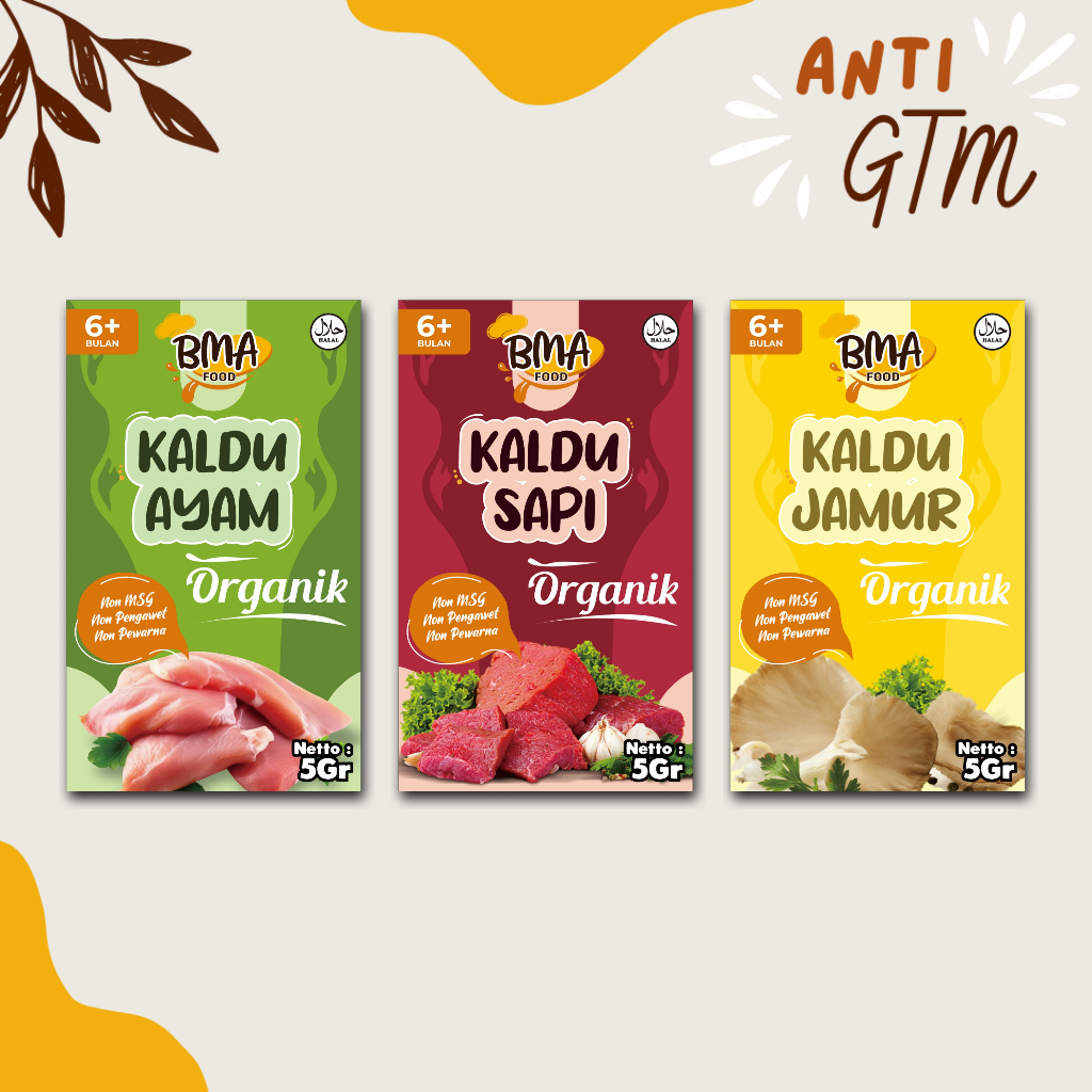 Jual Kaldu MPASI Non MSG Jamur Sapi Ayam Kaldu Organik | Shopee Indonesia