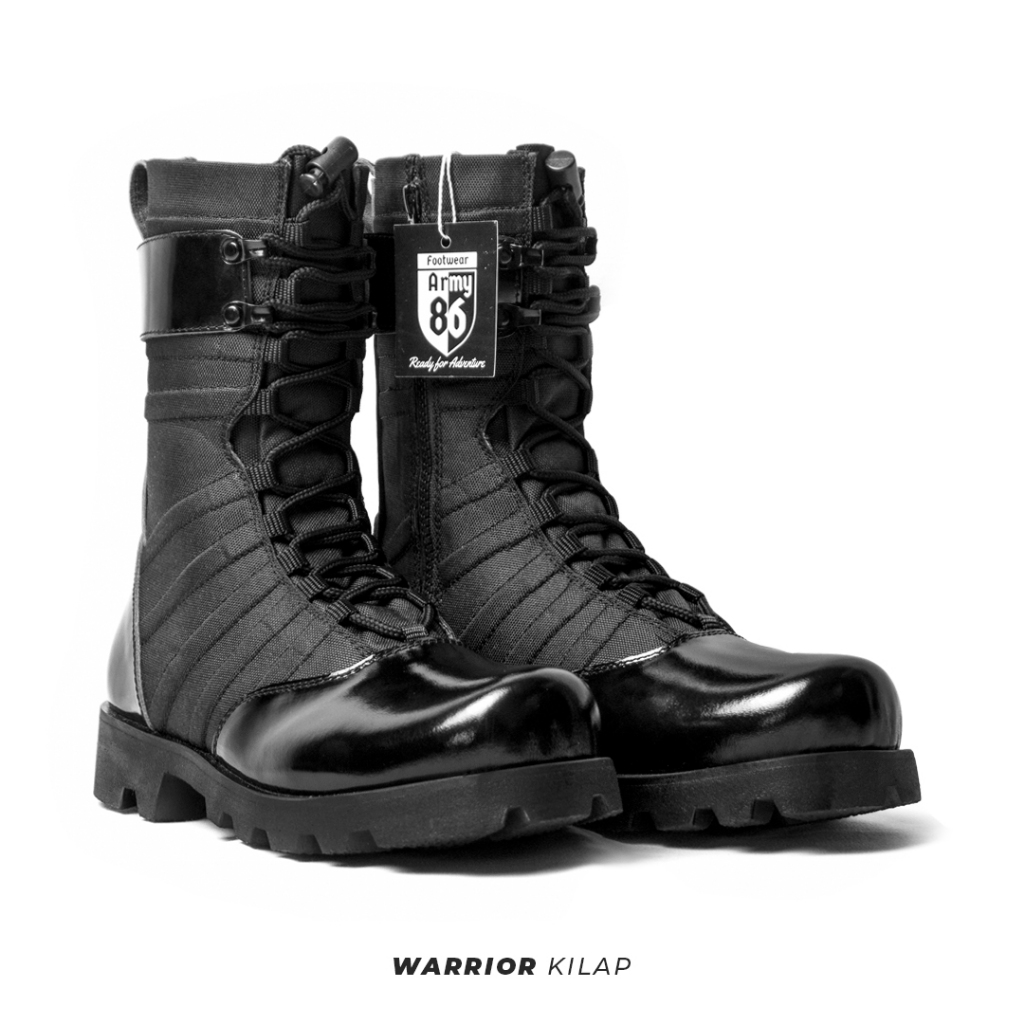 Jual Army86 Sepatu pdl Ninja tactical tni polri brimob model Wariors ...