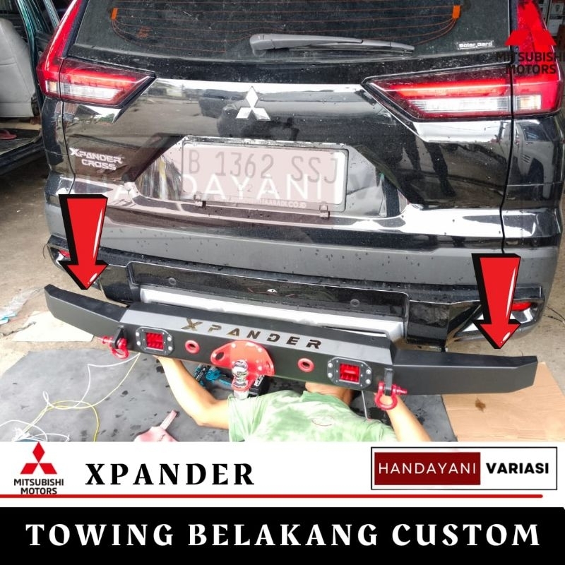 Jual Towing Pengaman Bumper Belakang Custom Mitsubishi Xpander Custom ...