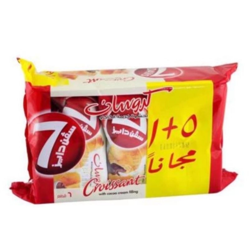 Jual Croissant 7 Days Croisant Roti Arab Saudi isi 6 Arabian Bread ...