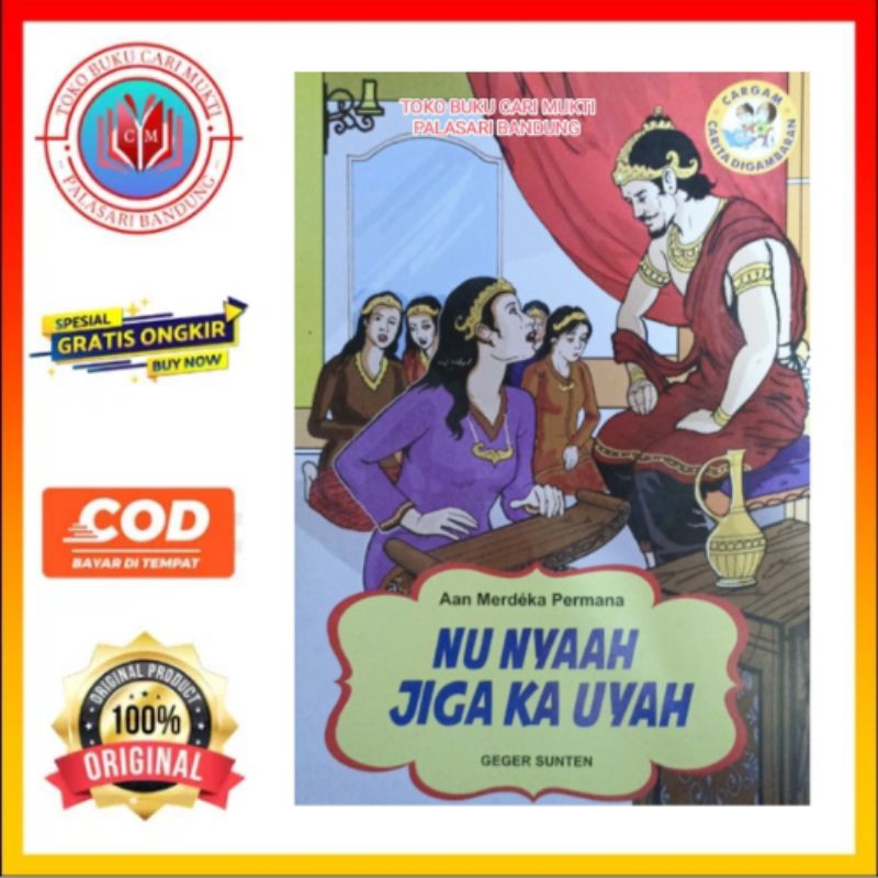 Jual Buku Cargam Carita Digambaran Sunda Nu Nyaah Jiga Ka Uyah - Aan ...
