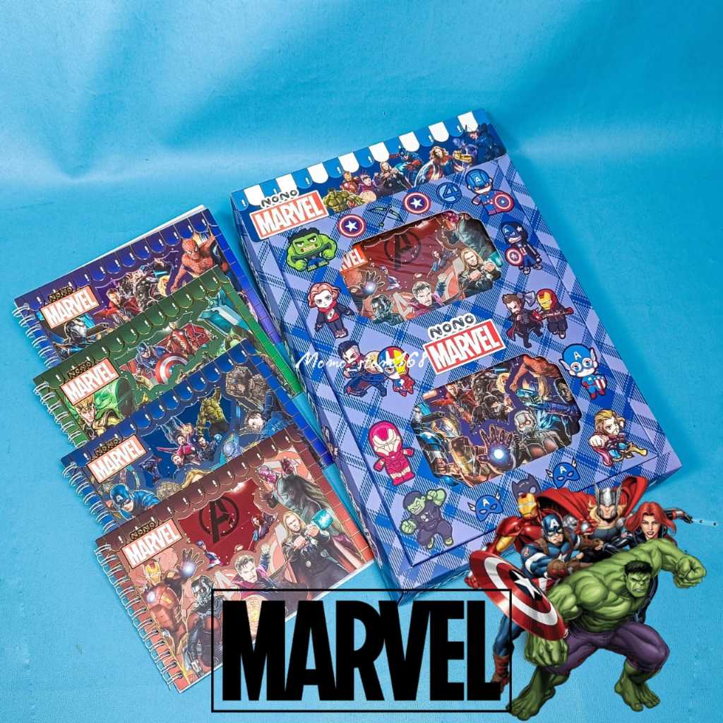 Jual STIKER BOOK BUKU BINDER MARVEL | Shopee Indonesia