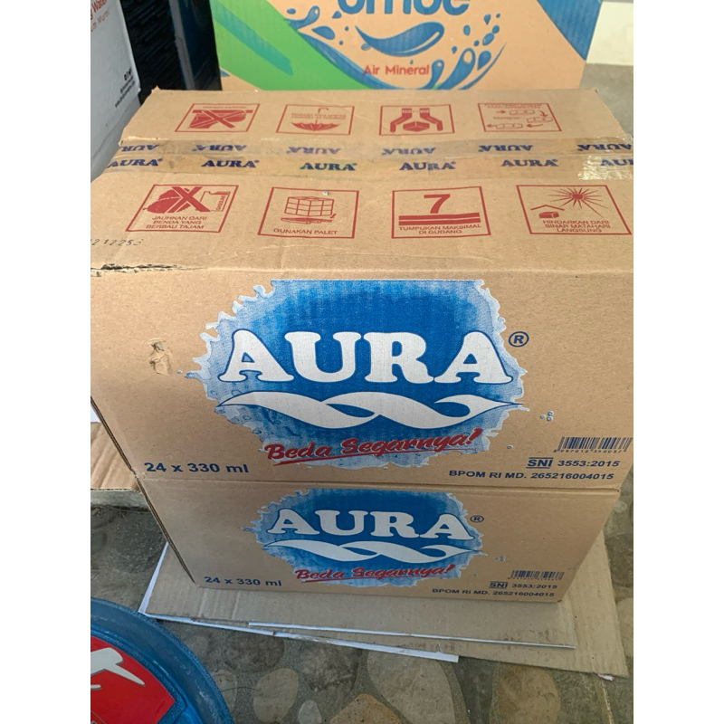 Jual [INSTAN] AURA BOTOL KECIL 330ml x 24pcs (PER DUS) | Shopee Indonesia