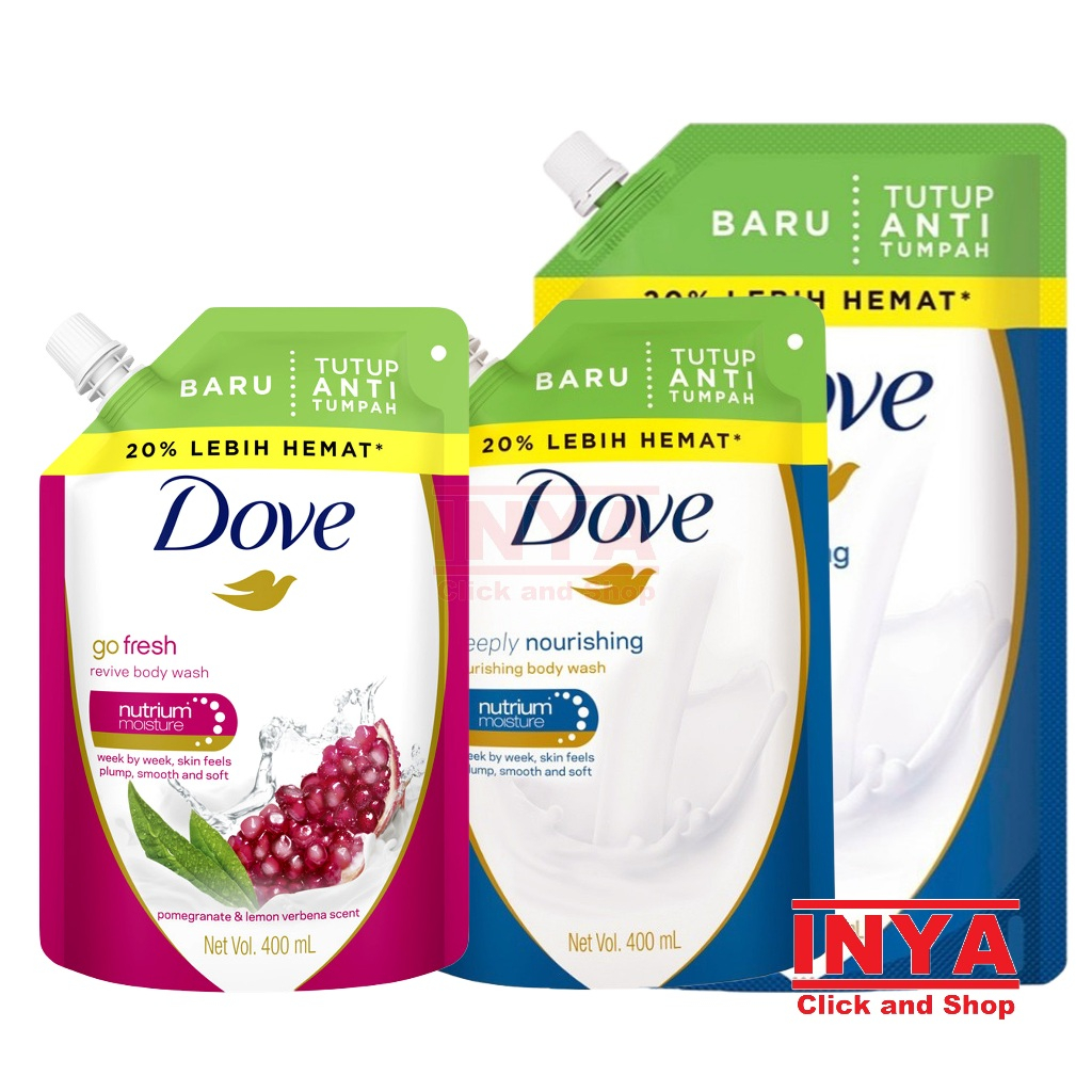 Jual DOVE Deeply Nourishing Body Wash Refill - Sabun Cair | Shopee ...