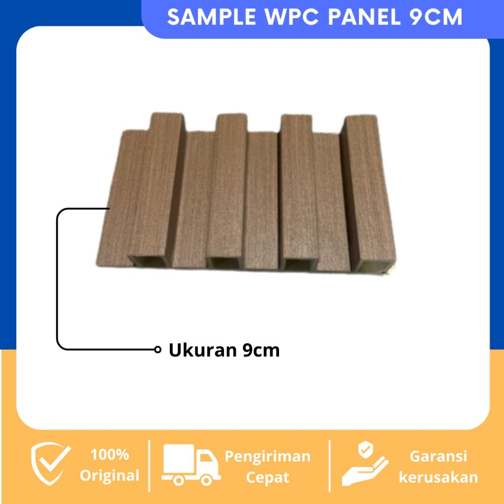 Jual Wpc panel sample ukuran 9 cm | Shopee Indonesia