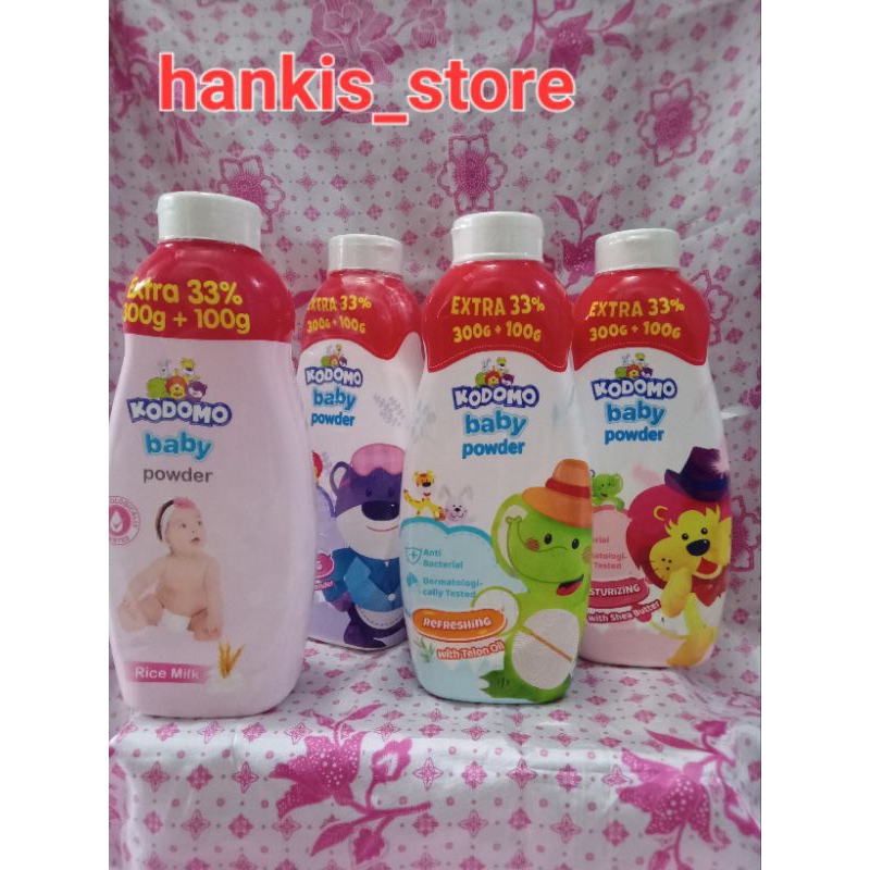 Jual Kodomo Baby Powder 300 gr + 100 gr - bedak bayi | Shopee Indonesia